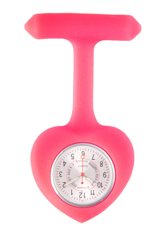 Silicone Heart Nurse Fob Watch from Hospitrix | NursesDNA